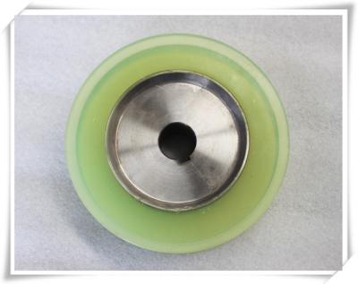 China Bisque Polyurethane Wheels Coating with Iron Core Oil Resistant 35-98A Hardness for sale