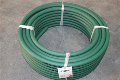 China PU Round Belt Pulley 85A Green Transmission Belt 2mm to 20mm Diameter for Industrial Machinery for sale