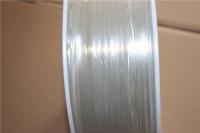 China White Tear-Resistant Polyurethane PU Round Belt 2-20mm Diameter with Rough Surface for Transmission for sale