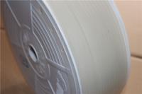 China White Tear-Resistant Polyurethane PU Round Belt 2-20mm Diameter with Rough Surface for Transmission for sale