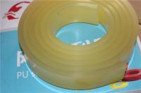 China Solar Industry Screen Print Squeegee Gum Rubber 50 - 95 Shore A for sale