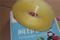 China Solar Industry Screen Print Squeegee Gum Rubber 50 - 95 Shore A for sale