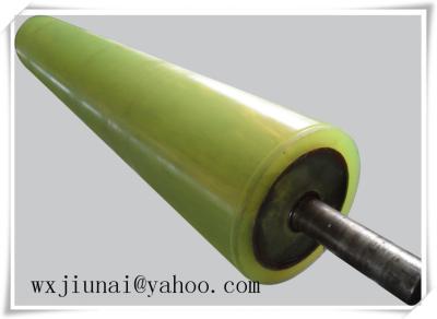 China Polyurethane Printing Roller Shore A 80-95 High Abrasion Resistance Industrial PU Roller for sale