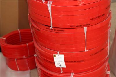 China Red Polyurethane V Belt 90 Shore A Hardness for Conveyor Systems - 13mm to 32mm Widths, 30m-50m Lengths for sale