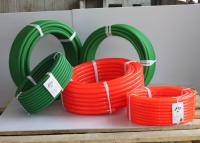 China PU Polyurethane Round Belt 6mm to 18mm Diameter Smooth and Rough Surface Transmission Belt for sale