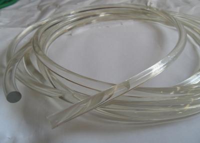 China transmission industrial Polyurethane PU Transparent Smooth Round Belt / Polyurethane Round Belt for sale