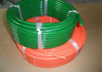 China 15mm diameter green color transmission Polyurethane Round Belt for sale