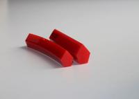 China A-13 B-17 C-22 Polyurethane Ridge Top V-Belt 13mm to 22mm Width for Ceramic Industry for sale