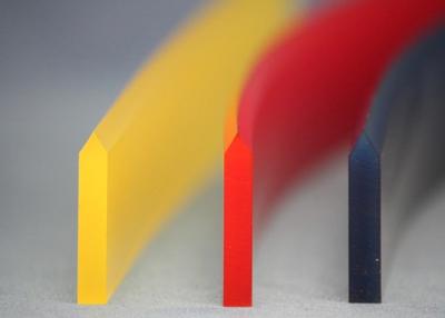 China 9x50mm 45-70A Industrial PU Polyester Screen Printing Squeegee Scraper with Oil and Solvent Resistance for sale