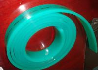 China Anti-oil Polyether Flat Screen Printing Squeegee 35-95 Shore A Hardness with 7mm×50mm and Custom Sizes for sale