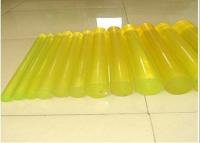 China Polyurethane Rubber Bars & Rods 60-98 Shore A Hardness 20-350mm Diameter Industrial Grade for sale