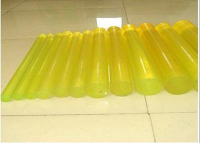 China Polyurethane Rubber Bars & Rods 60-98 Shore A Hardness 20-350mm Diameter Industrial Grade for sale