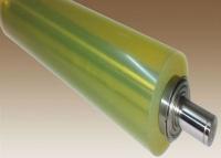China Custom Industrial PU Polyurethane Coating Rollers 35-98A Hardness with 7-175mg Abrasion Resistance for Conveyor Systems for sale