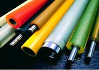 China Custom Industrial PU Polyurethane Coating Rollers 35-98A Hardness with 7-175mg Abrasion Resistance for Conveyor Systems for sale