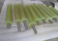 China Industrial PU Polyurethane Rollers 35-98A Hardness Conveyor Wheels with 45-104KN/M Tear Strength for Heavy-Duty Applications for sale