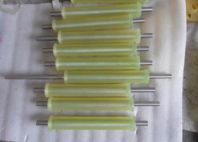 China Industrial PU Polyurethane Rollers 35-98A Hardness Conveyor Wheels with 45-104KN/M Tear Strength for Heavy-Duty Applications for sale