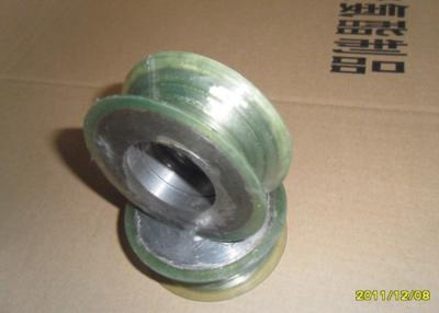 China Industrial PU Polyurethane Coating Elevator Rollers Wheels 35-98 Shore A Hardness 45-130 KN/M Tear Strength for sale