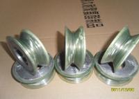 China Industrial PU Polyurethane Coating Elevator Rollers Wheels 35-98 Shore A Hardness 45-130 KN/M Tear Strength for sale