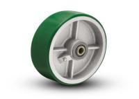 China Industrial Blue PU Polyurethane Coating Wheels with Aluminum Core - Shore A 35-98 Hardness, 7-175 mg Abrasion Resistance for sale