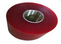 China Aging Resistant Industrial Red PU Polyurethane Coating Rollers Wheels - Shore 35-98A Hardness, 7-175mg Abrasion Resistance for sale