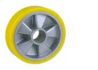 China Industrial PU Coating Polyurethane Rollers Wheels 35-98A Hardness 7-175mg Abrasion Resistance Replacement for sale