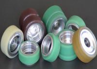 China Industrial PU Polyurethane Conveyor Rollers Wheels 35-98A Hardness Oil Resistant 7-175mg Abrasion for sale