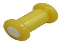 China Abrasion Resistant Polyurethane Rollers and Wheels 35A-98A Hardness with 45-60KN/M Tear Strength for sale