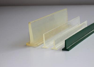 China Industrial Extruded Polyurethane PU T Profile Conveyor Belt 13-50mm Width for Printing Lines and Textile Machinery for sale