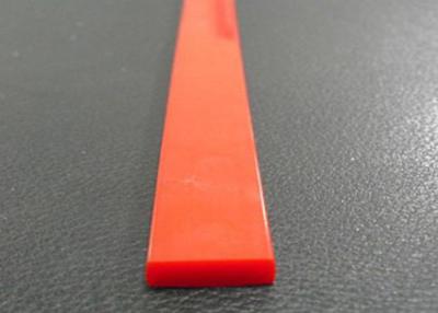 China Solvent Resistant Extruded Polyurethane Rectangle Profile Strip Belt 13-50mm Width Range for Industrial Transport Systems for sale