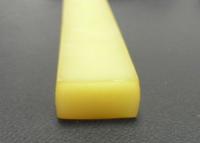 China OEM Industrial Extruded Polyurethane Rectangle Profile Strip Belt 13-50mm Width with Oil & Abrasion Resistance for sale