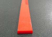 China OEM Industrial Extruded Polyurethane Rectangle Profile Strip Belt 13-50mm Width with Oil & Abrasion Resistance for sale