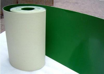 China Industrial PVC Conveyor Belt Replacement 80-300N/mm Tensile Strength, -10°C to +90°C Temperature Range for sale