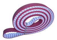 China OEM Industrial Flex Open End Polyurethane Timing Belt - 200mm Width, 49100N Traction Force for Transmission Systems for sale