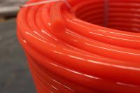 China Orange Smooth Polyurethane Round Belt 90A High Impact Resistance - 2mm to 20mm Diameter Options for sale