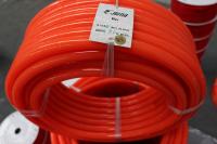 China Orange Smooth Polyurethane Round Belt 90A High Impact Resistance - 2mm to 20mm Diameter Options for sale