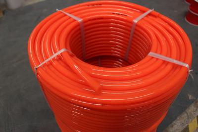 China Orange Smooth Polyurethane Round Belt 90A High Impact Resistance - 2mm to 20mm Diameter Options for sale