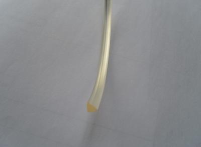 China Triangle Profile Extruded Polyurethane Strip Conducting Bar 1000 Meter Custom for sale