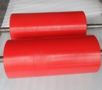 China High Anti-Abrasion Industrial Red Polyurethane Roller Coating 35-98 Shore A Hardness with 7-175mg Wear Resistance for sale