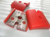 China Custom Polyurethane Parts Erosion Resistant 35-98 Shore A Hardness Industrial Machine Components for sale