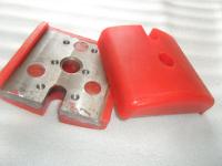 China Custom Polyurethane Parts Erosion Resistant 35-98 Shore A Hardness Industrial Machine Components for sale
