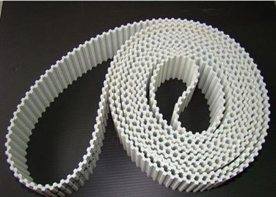 China Industrial T5 T10 T20 AT5 AT10 AT20 Double Side Teeth Polyurethane Timing Belt 80 m/sec Speed 10000 RPM for sale