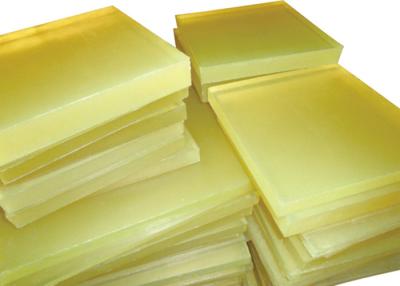China Natural Color Polyurethane Wear Plate 45-98 Shore A Hardness, 40mm Thickness, 1x2 Meter Sheets for Industrial Applications for sale