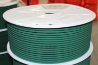 China Green 85A Polyurethane Round Belt 2mm-30mm for Packing Machine Rough Surface for sale