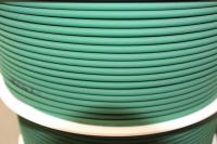 China Green 85A Polyurethane Round Belt 2mm-30mm for Packing Machine Rough Surface for sale