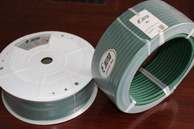China Green Polyurethane Round Belt 85A Rough Surface for Packing Machine 2mm to 20mm for sale