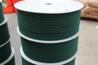 China Green 85A Polyurethane Round Belt 2mm-30mm for Packing Machine Rough Surface for sale