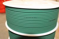 China Green 85A Polyurethane Round Belt 2mm-30mm for Packing Machine Rough Surface for sale
