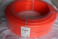 China Orange PU Round Belt 4-20mm Diameter Outstanding Abrasion Resistance Weatherability for sale
