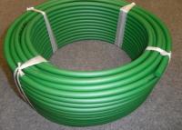 China 15mm diameter green color transmission Polyurethane Round Belt for sale