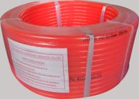 China Industrial PU Polyurethane Round Belt 10mm Orange Green Smooth Transmission Belt for sale